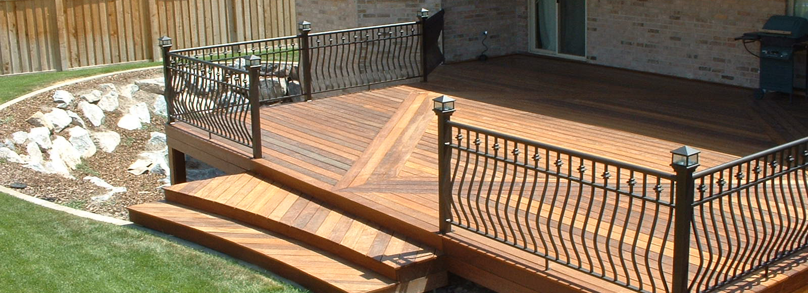 Ipe Deck Banner - Fence & Deck Supply