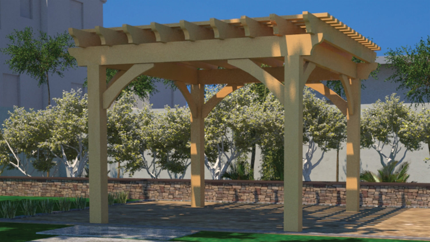 Wood Pergola Kits | Beautiful Shade Structures | Fence & Deck Supply