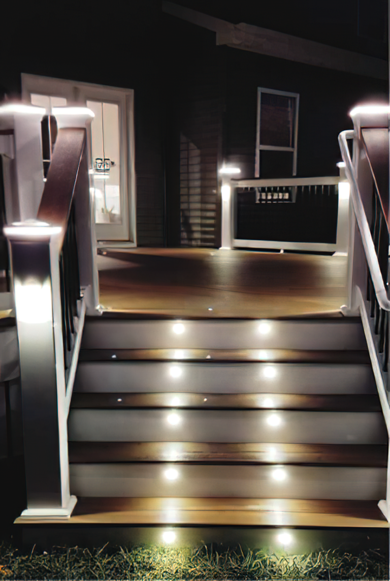 Deck Railing Lighting - Fence & Deck Supply